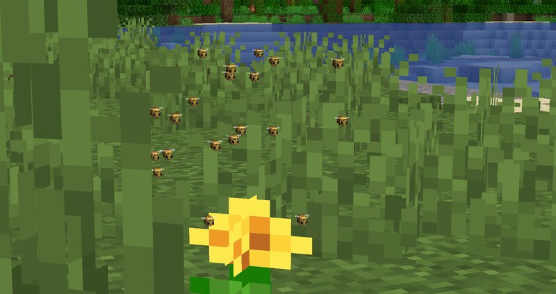 Better bees Minecraft Texture Pack