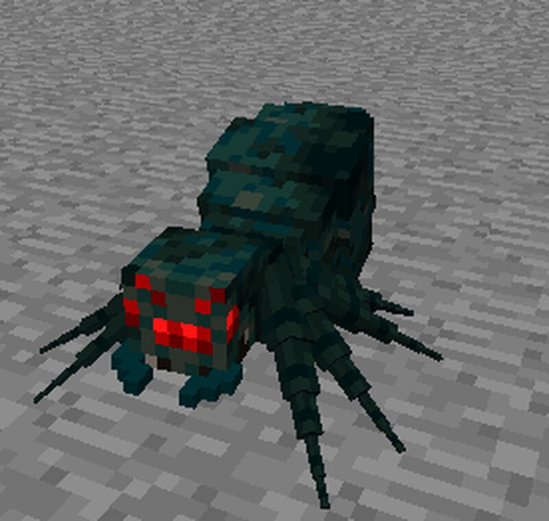 New spider model Minecraft Texture Pack