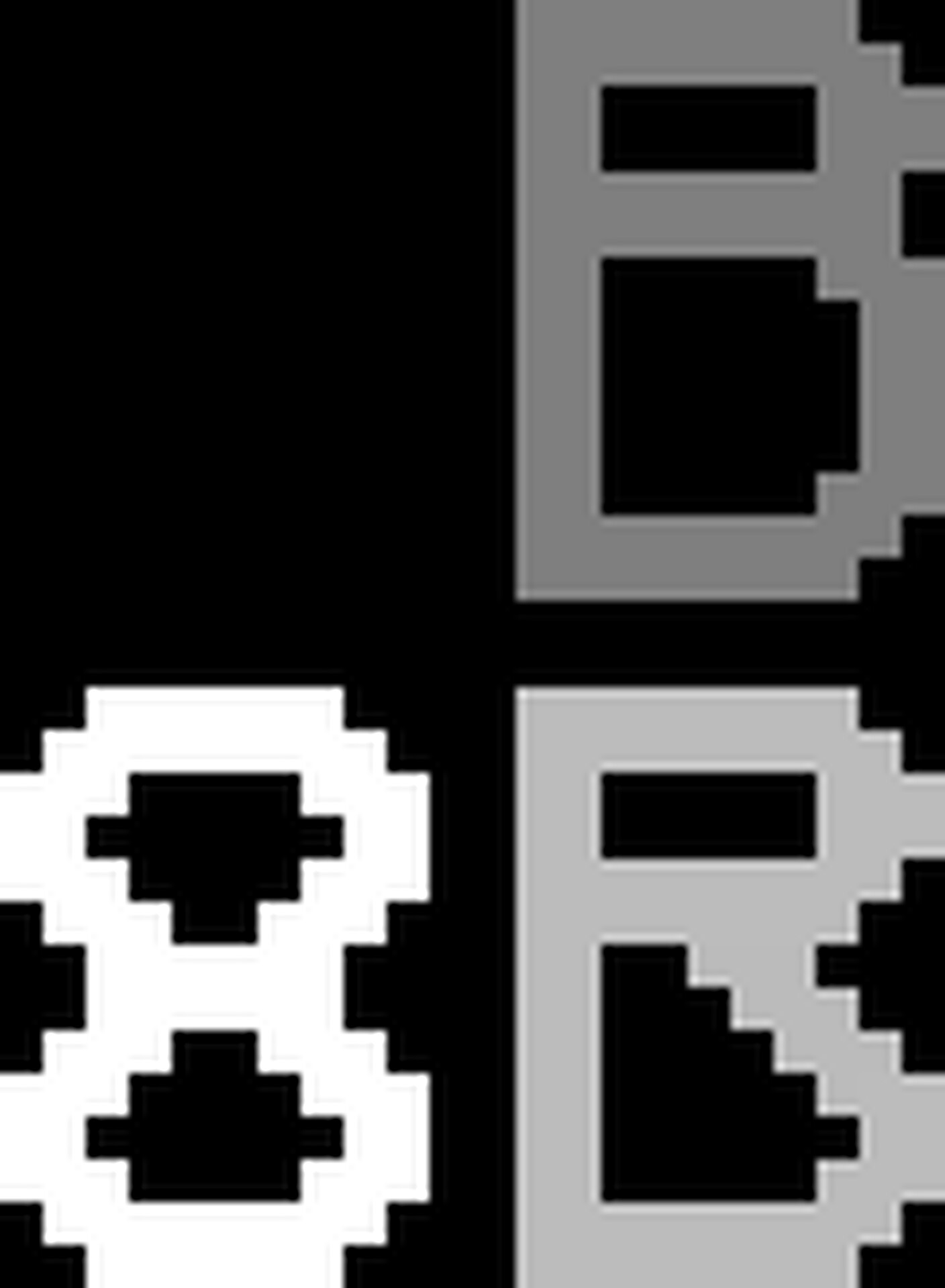 Compliance Font+ (select glyphs improved) [e460] Minecraft Texture Pack