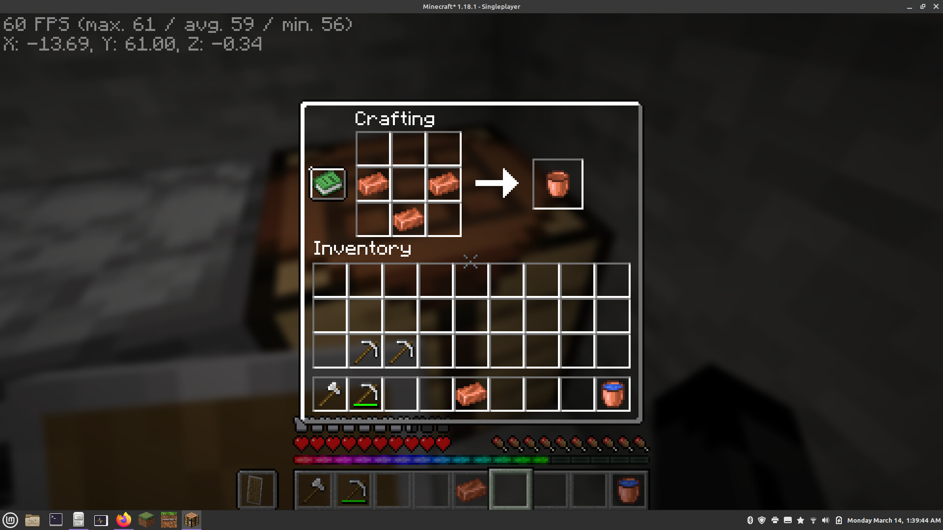 1.19 Copper Buckets Texture and Datapack Minecraft Texture Pack