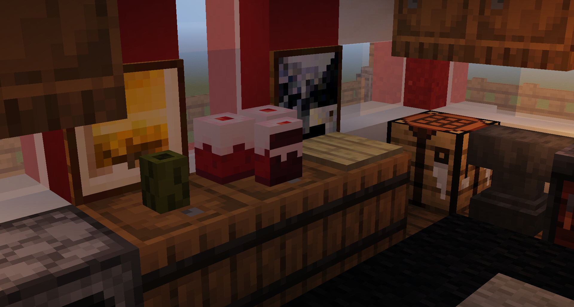 Mini Strawberry Cakes Minecraft Texture Pack
