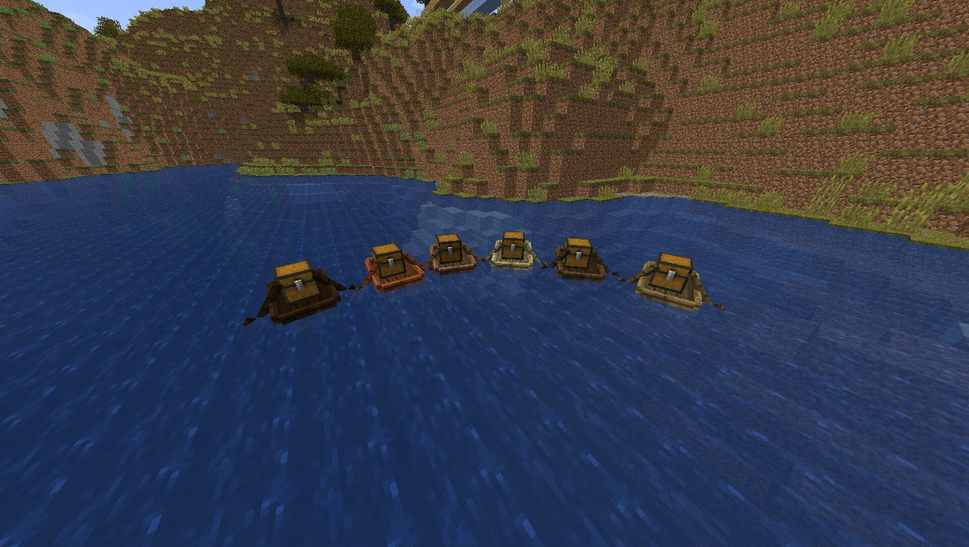 Boat Chest Programmer Art Minecraft Texture Pack