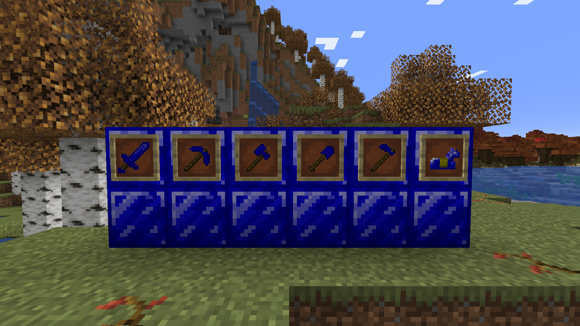 Dark Blue Diamond Texture Pack Minecraft Texture Pack