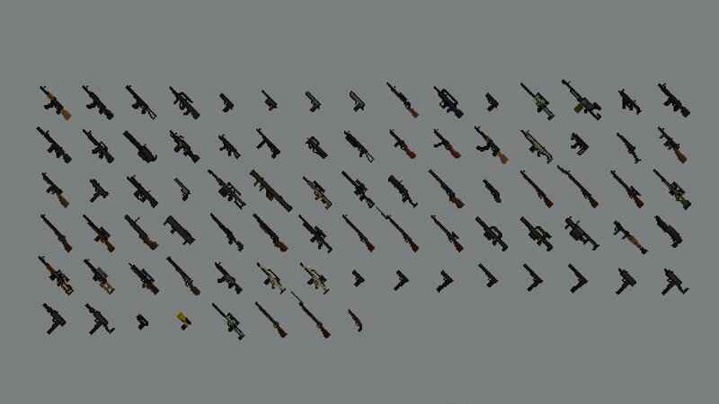 DSWG Weapons 1.13 - 1.19+ v2.10 Minecraft Texture Pack