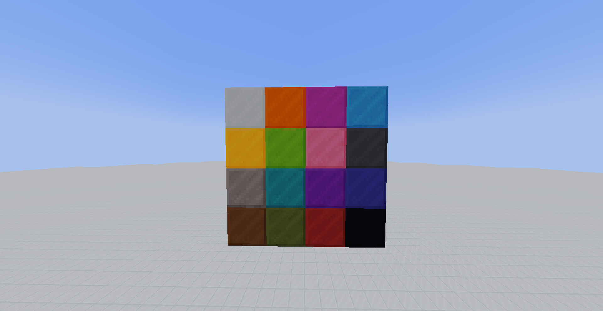 Metallic Concrete Minecraft Texture Pack