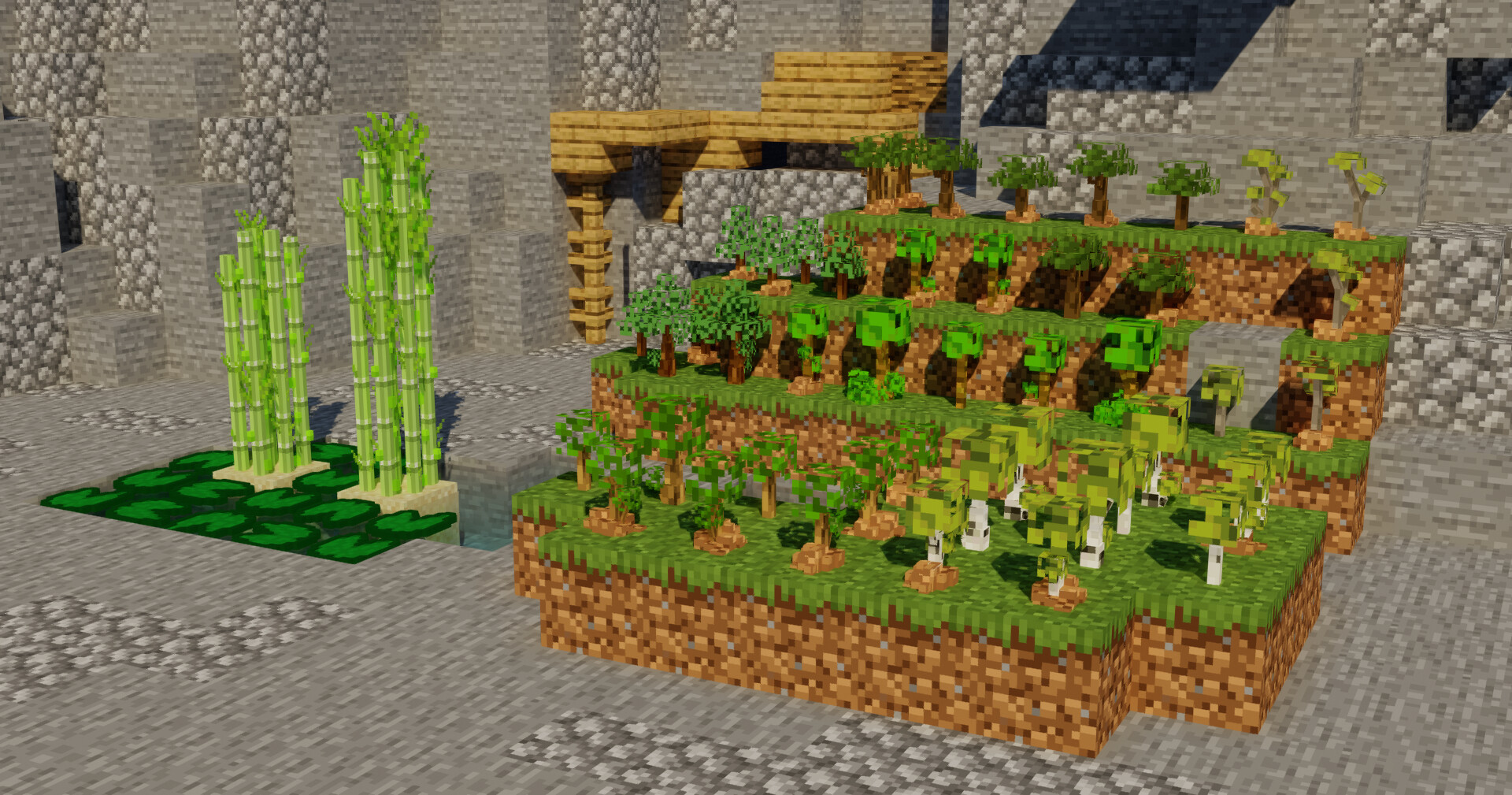 3D Minecraft (Flora Enhanced) Minecraft Texture Pack