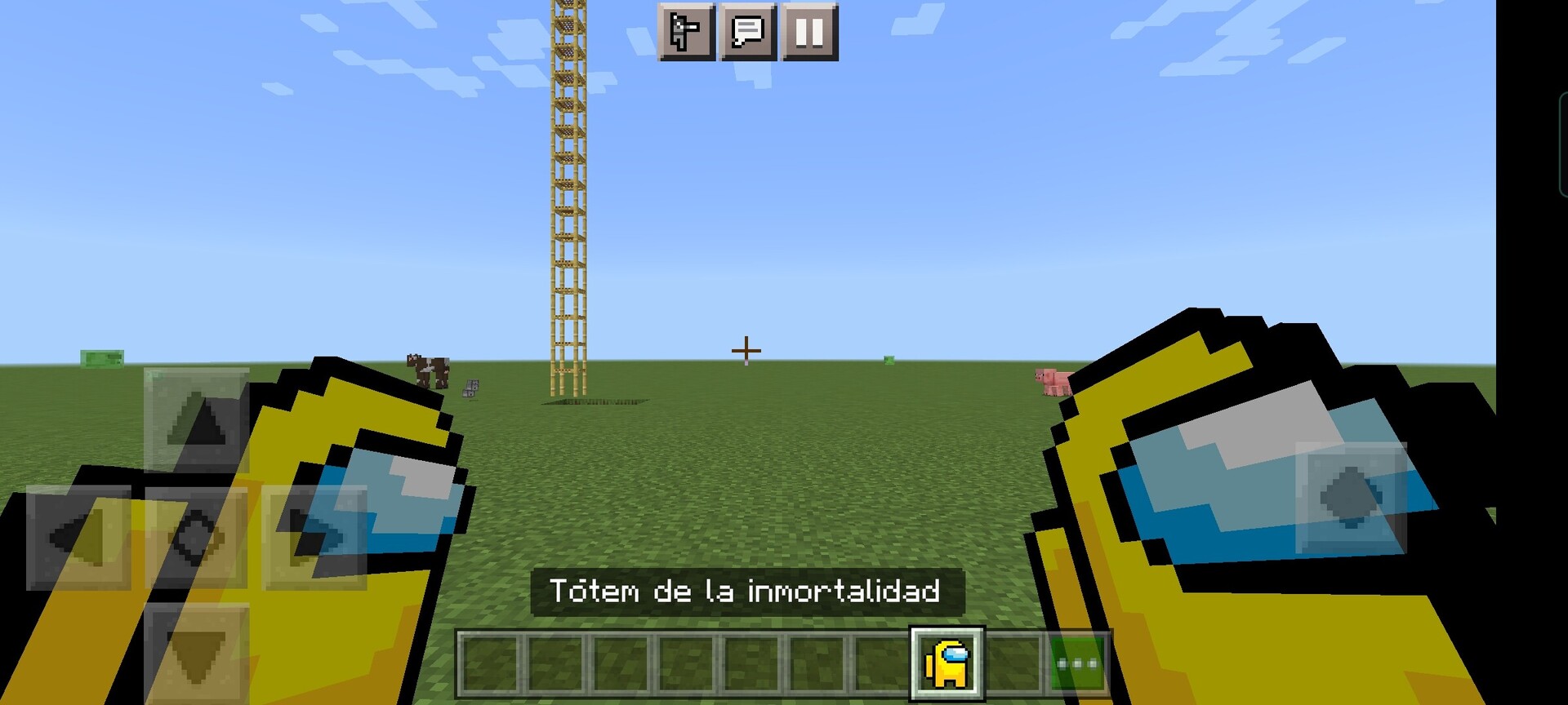 Among Us totem Minecraft Bedrock Minecraft Texture Pack