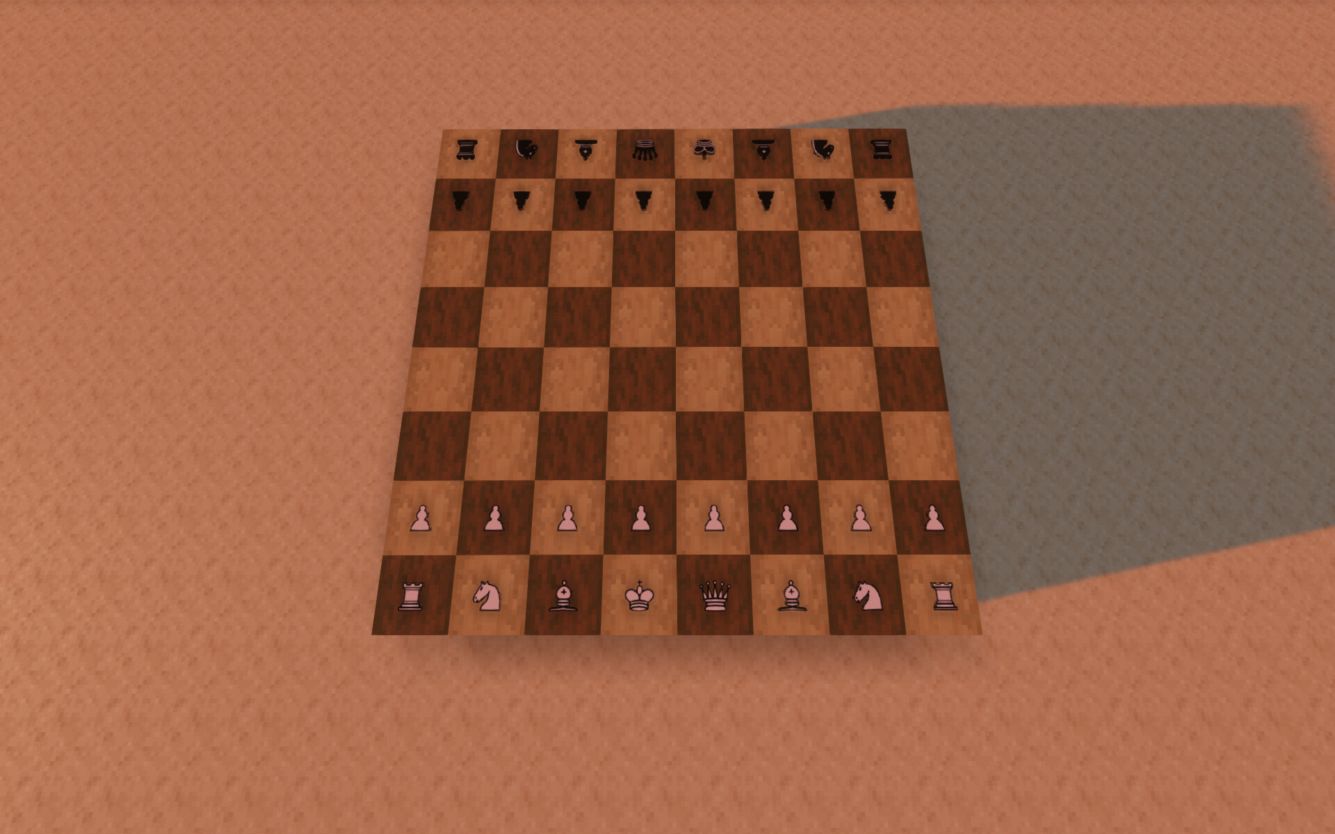 Chess Pieces Minecraft Texture Pack