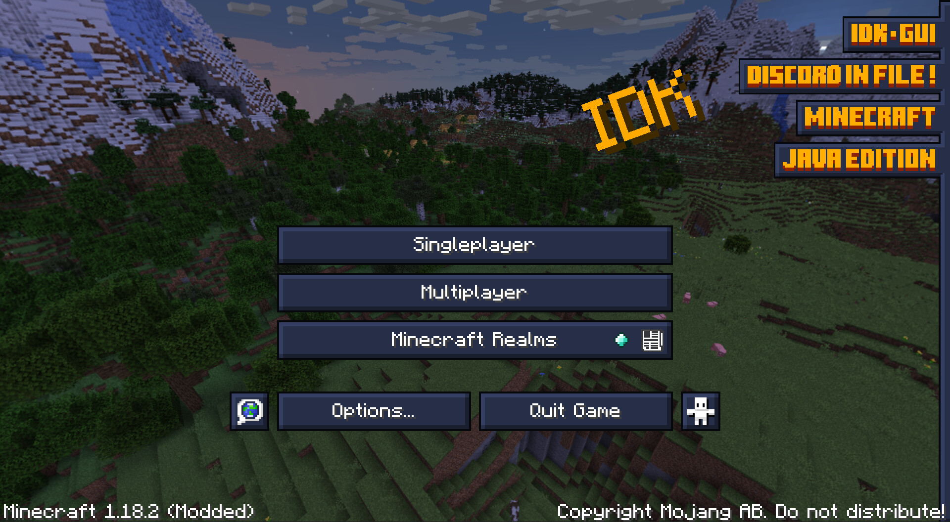 IDK-GUI_v2.1 Minecraft Texture Pack