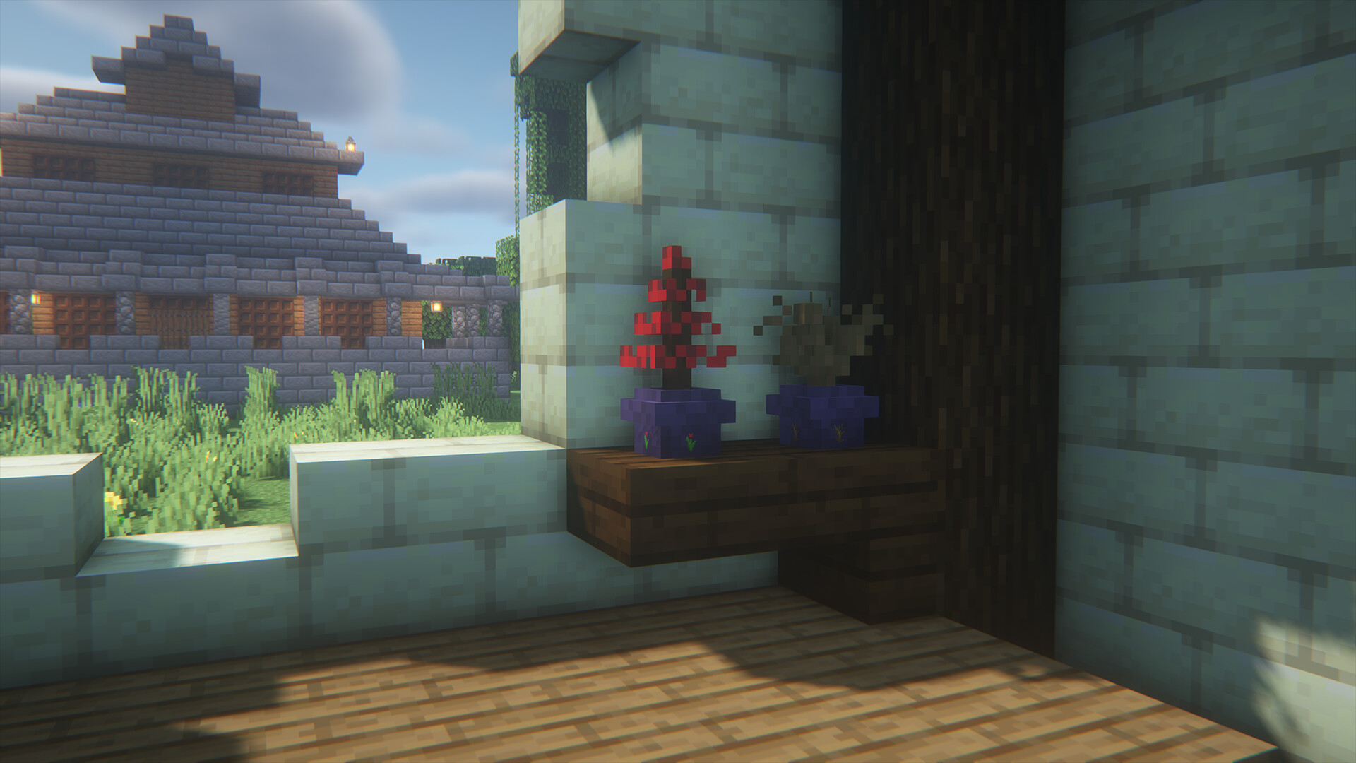 Bonsai Pots Minecraft Texture Pack