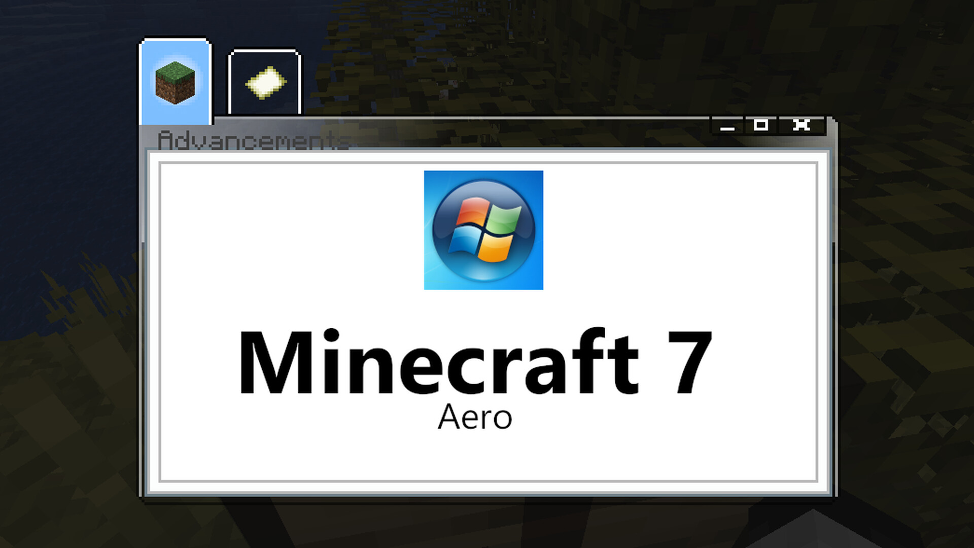Minecraft 7 - Aero Edition Minecraft Texture Pack