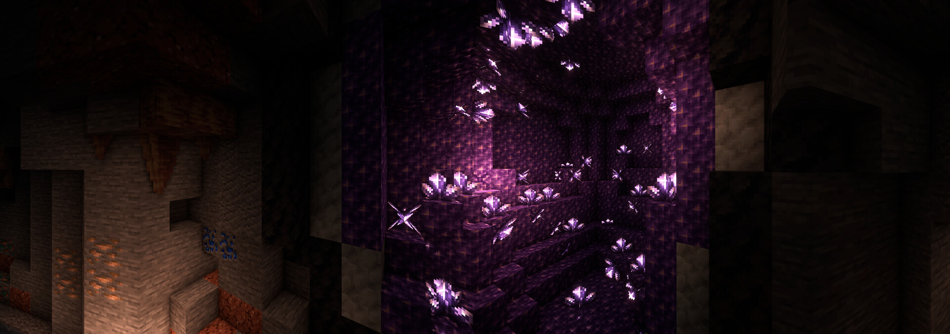 Minecraft Caves and Cliffs (Part I) Main Menu Panorama - 4096 with ...