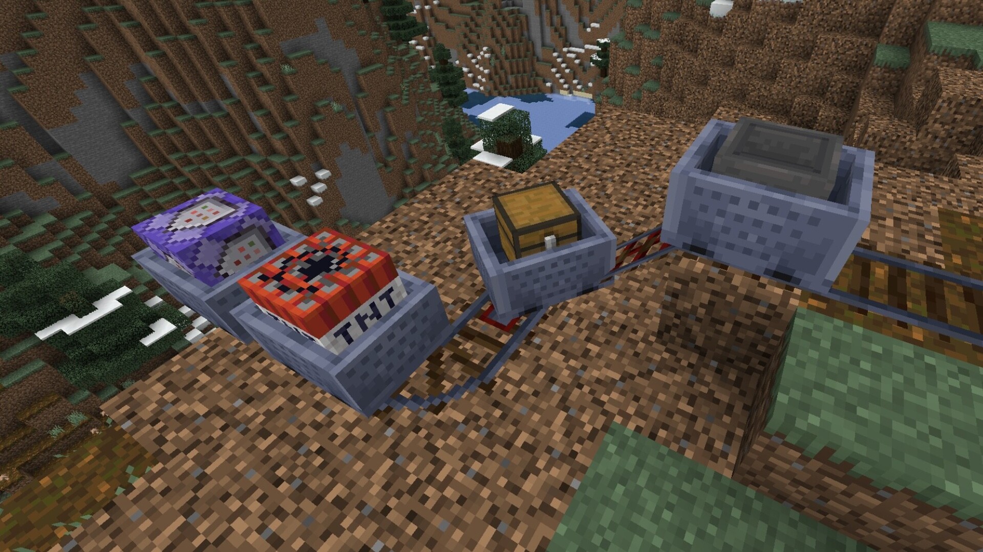 Darker Improved Rails (Java) Minecraft Texture Pack