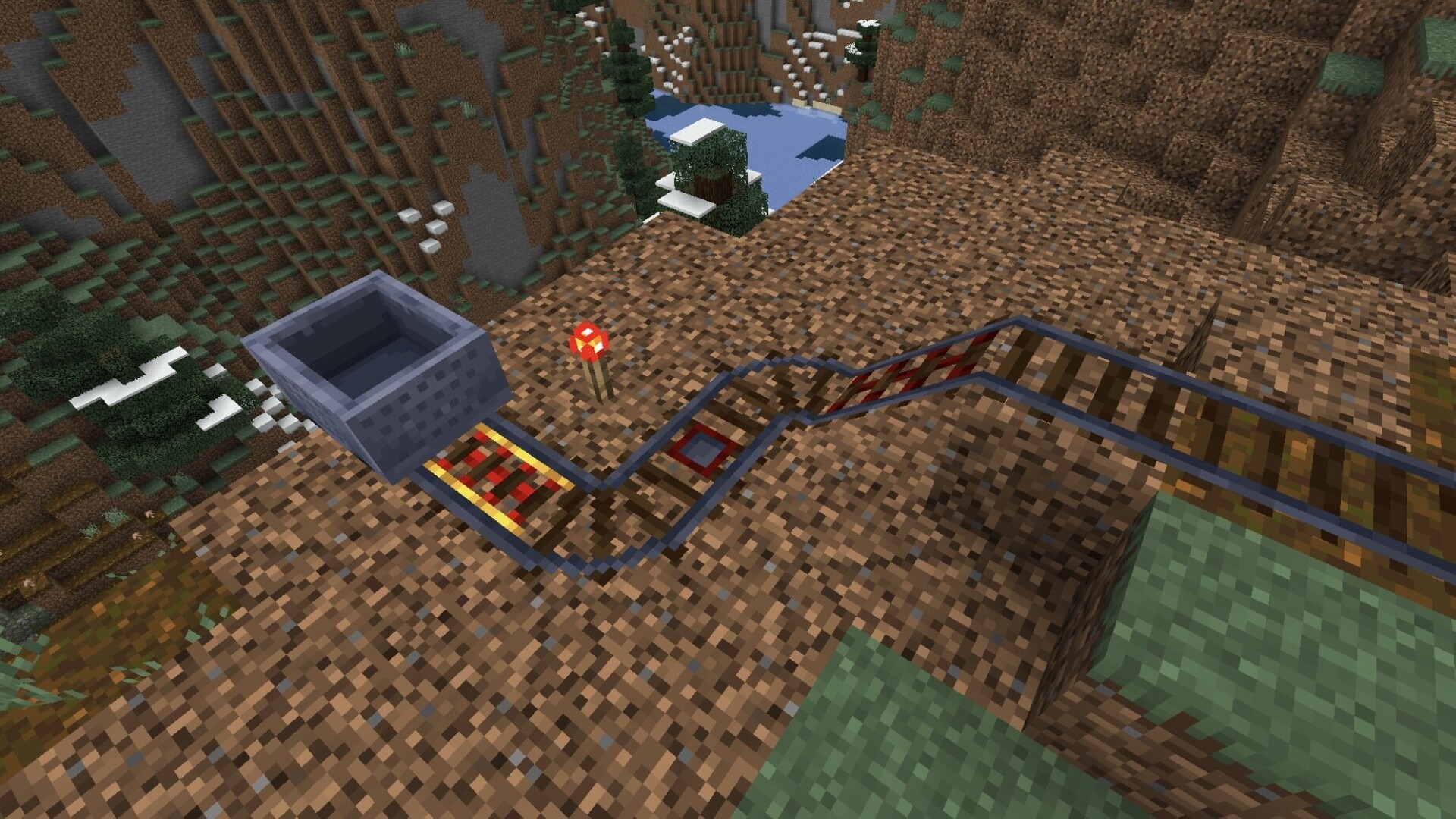 Darker Improved Rails (Java) Minecraft Texture Pack