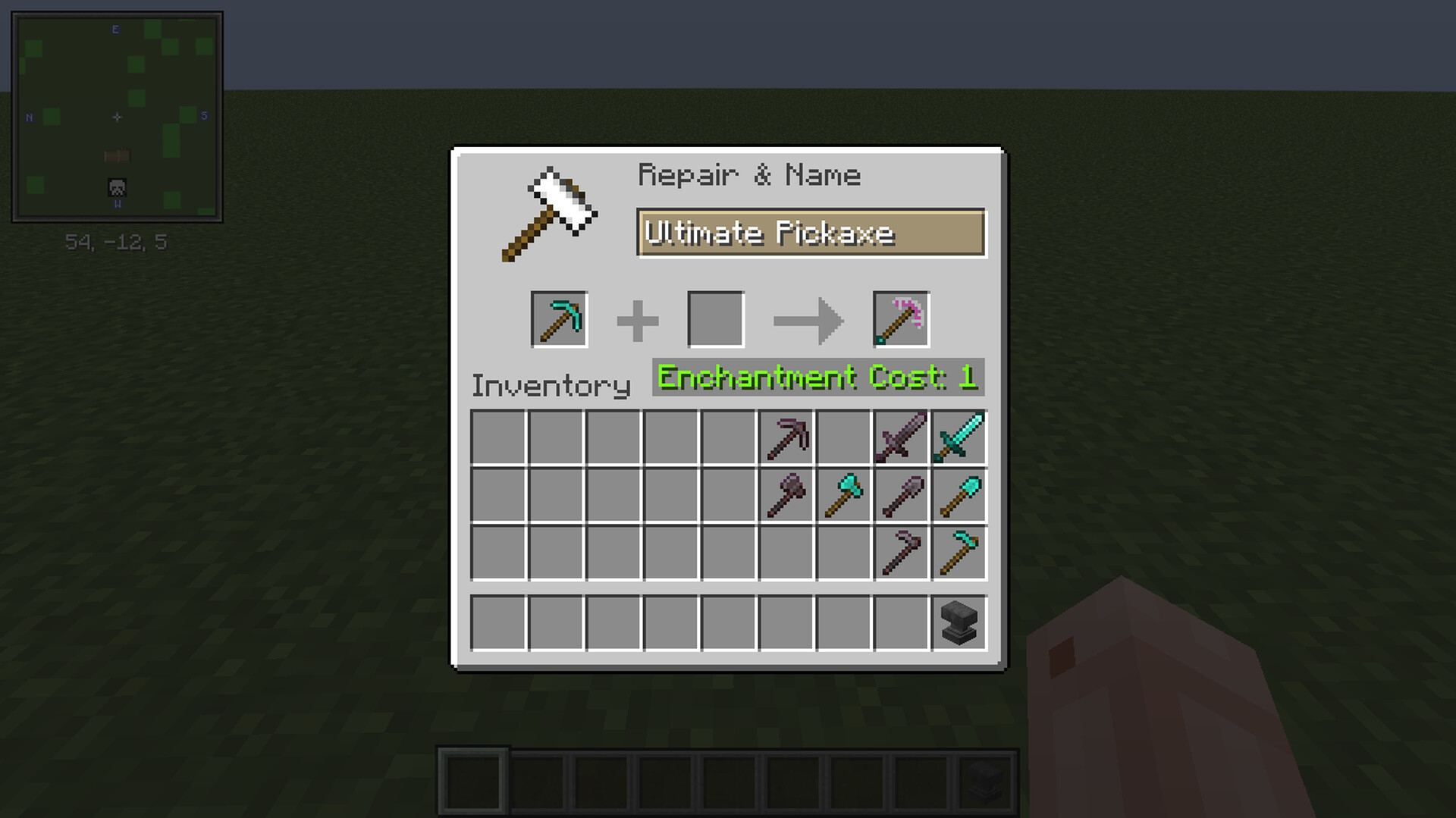 Minecraft Story Mode Ultimate Item Set (Optifine Required for main ...