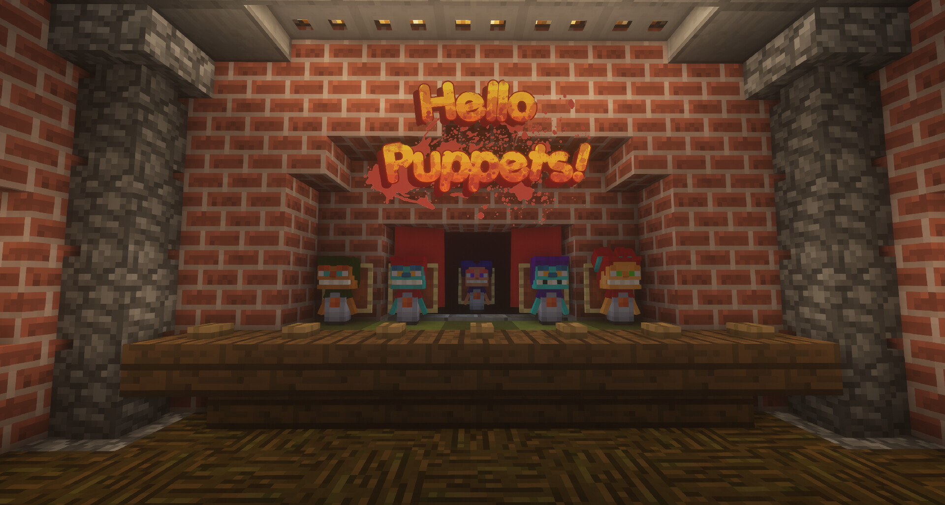 Remake: Hello Puppet! in Minecraftt Minecraft Texture Pack