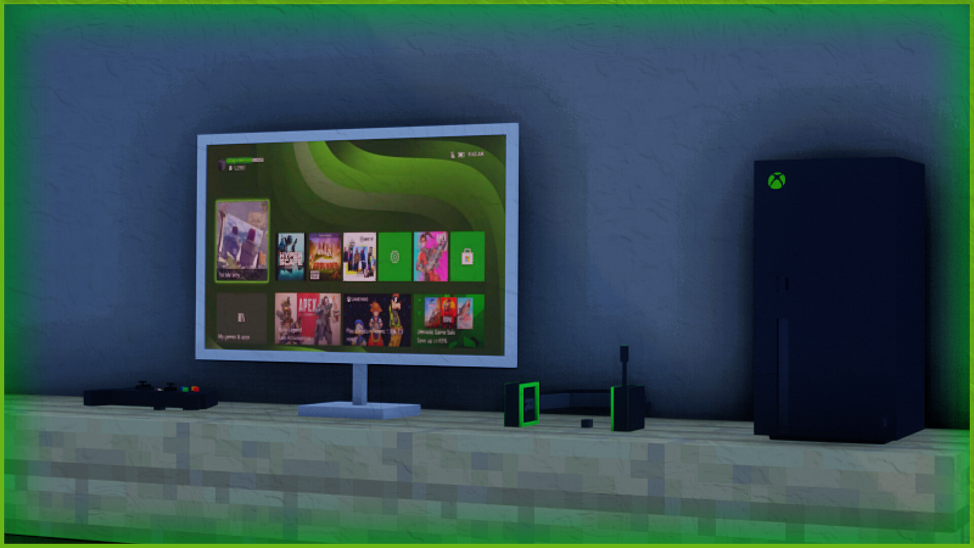 XBOX CIT (Requires Optifine) (Emissive) Minecraft Texture Pack