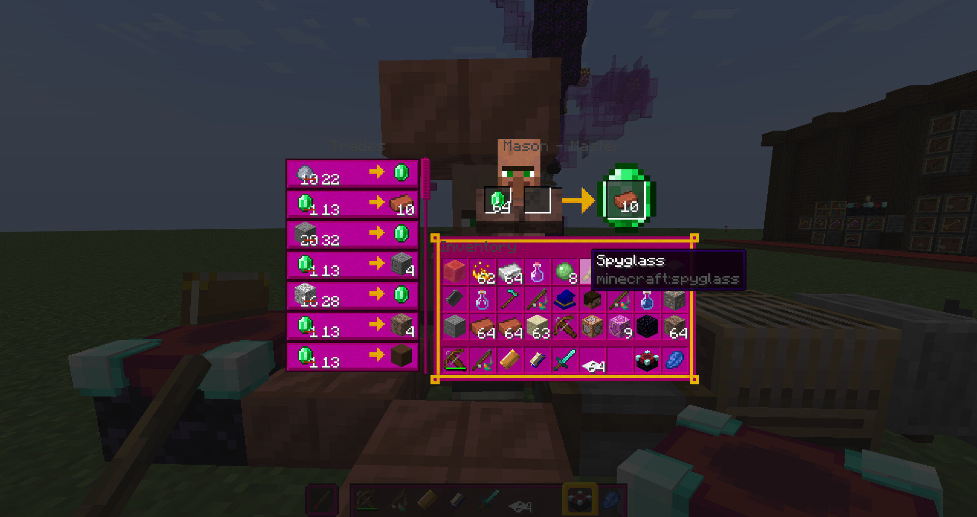 Enchanted UI Minecraft Texture Pack