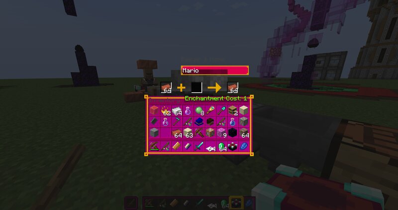 Enchanted UI Minecraft Texture Pack
