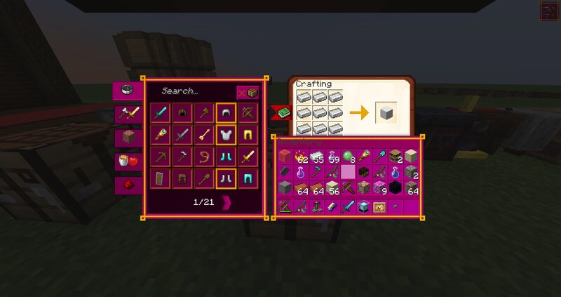 Enchanted UI Minecraft Texture Pack