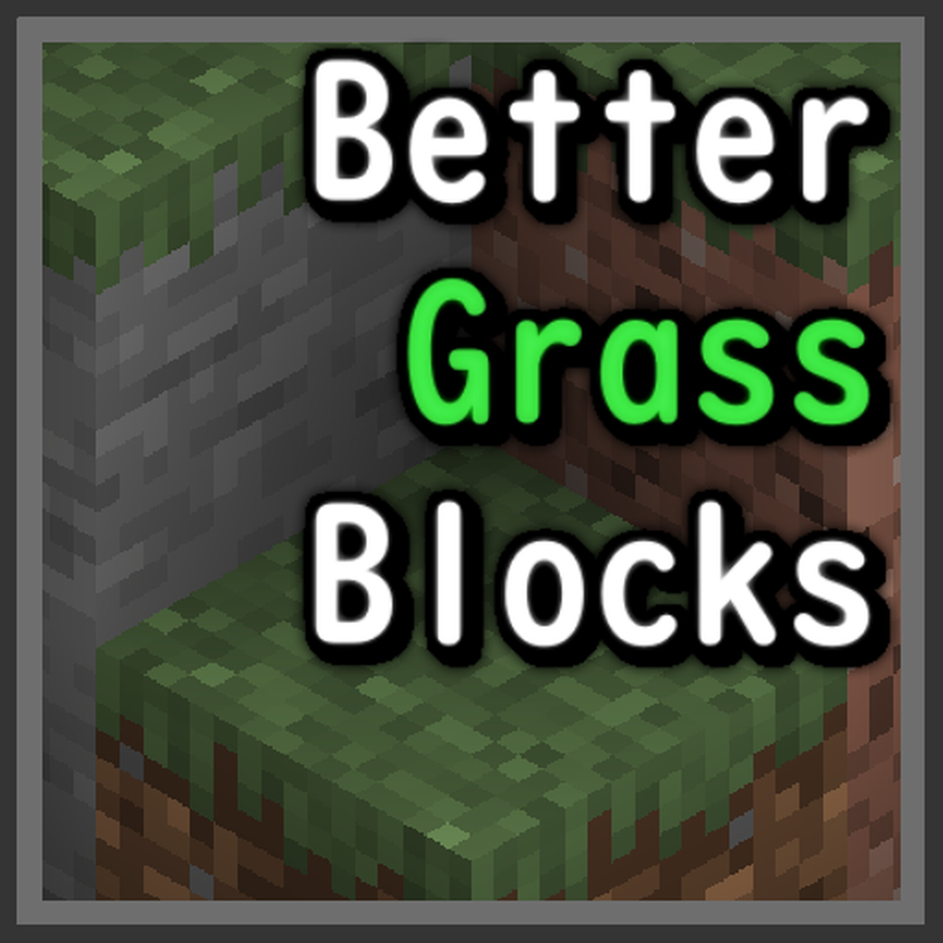 Better Grass Blocks Minecraft Texture Pack