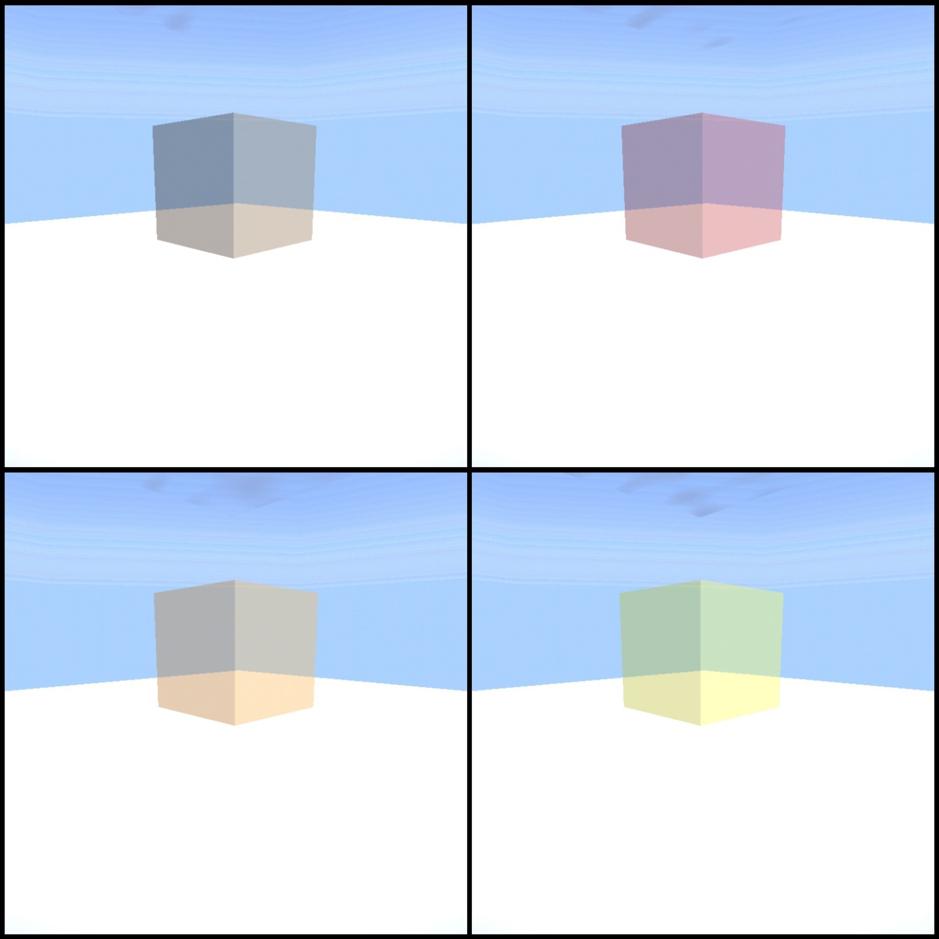 Clear Glass Minecraft Texture Pack