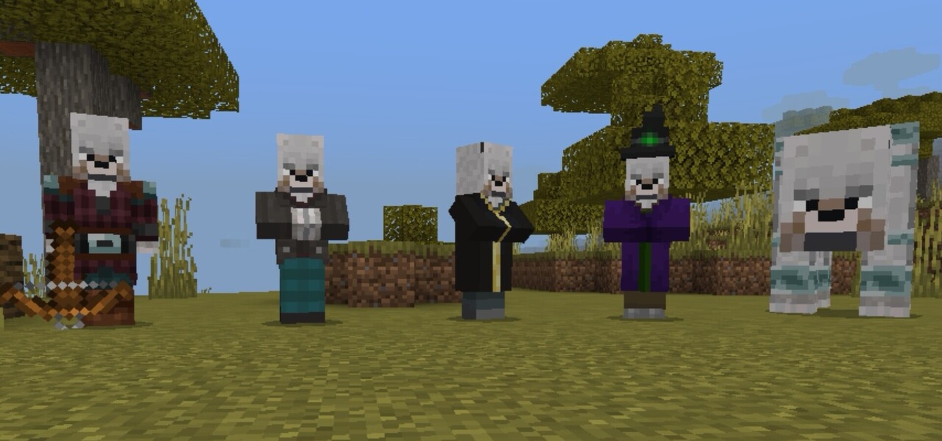 Pillager-wolf Minecraft Texture Pack