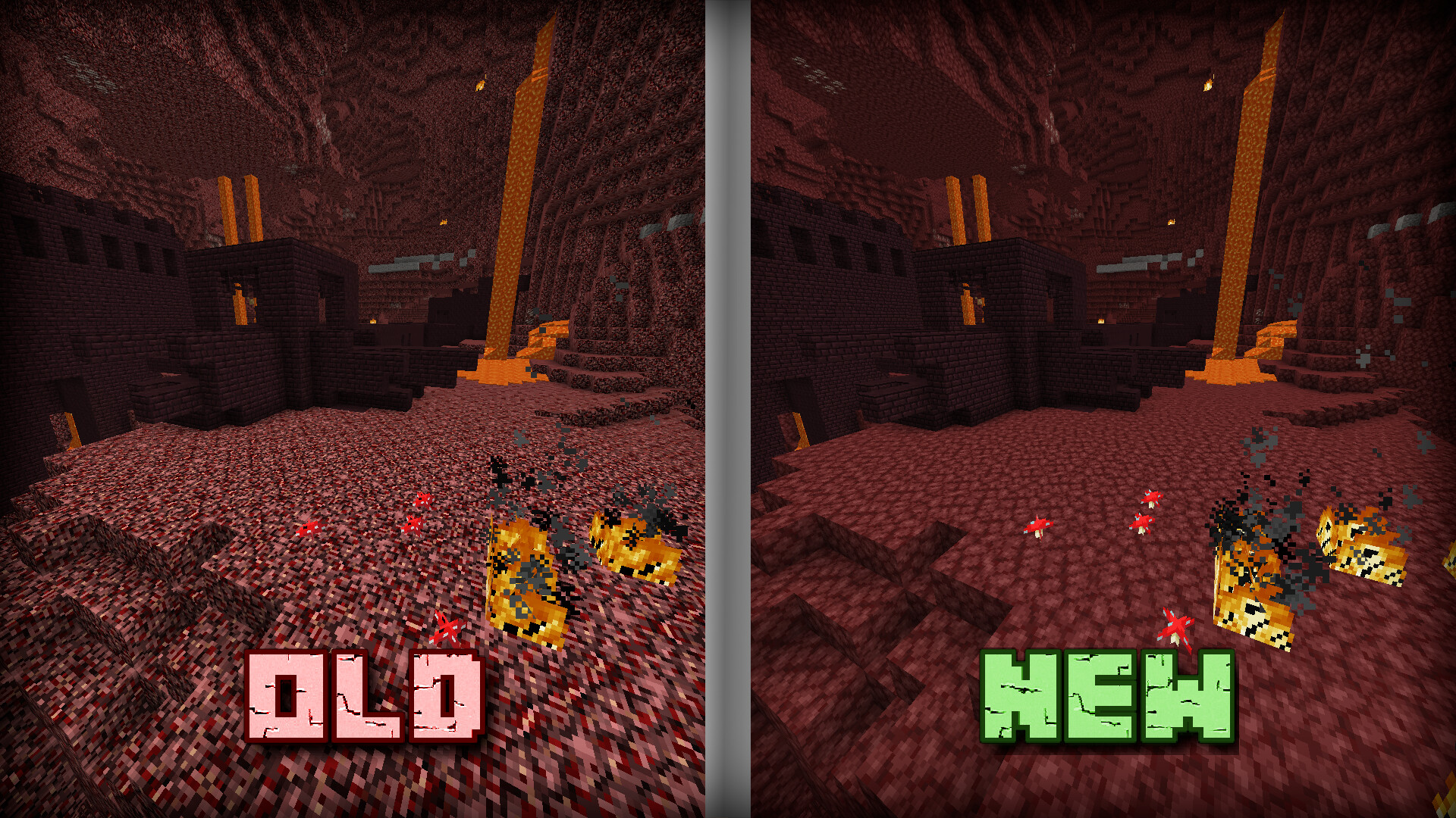 New Default Textures in 1.8.x + Better Beds, Iron Bars, Glass Pane ...