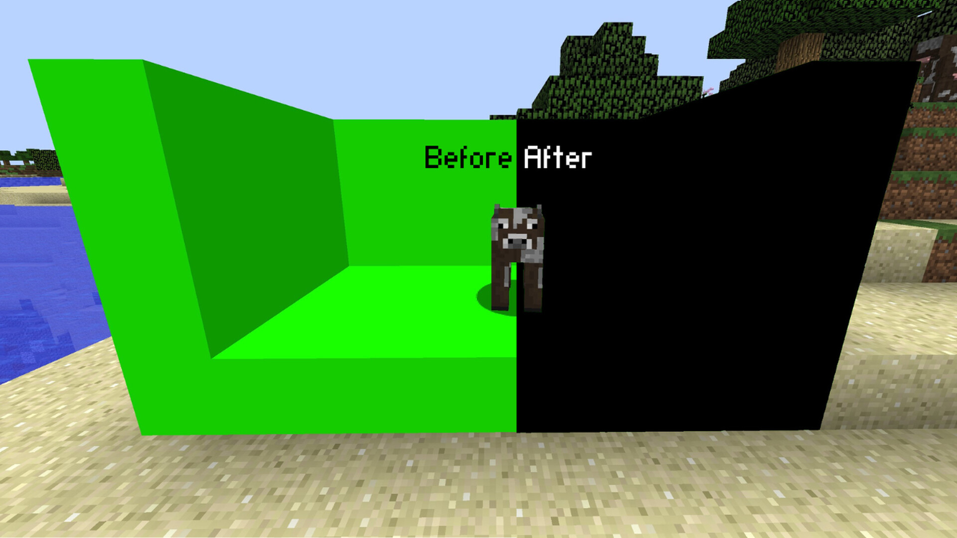 Green Screen for 1.8.9 Minecraft Texture Pack