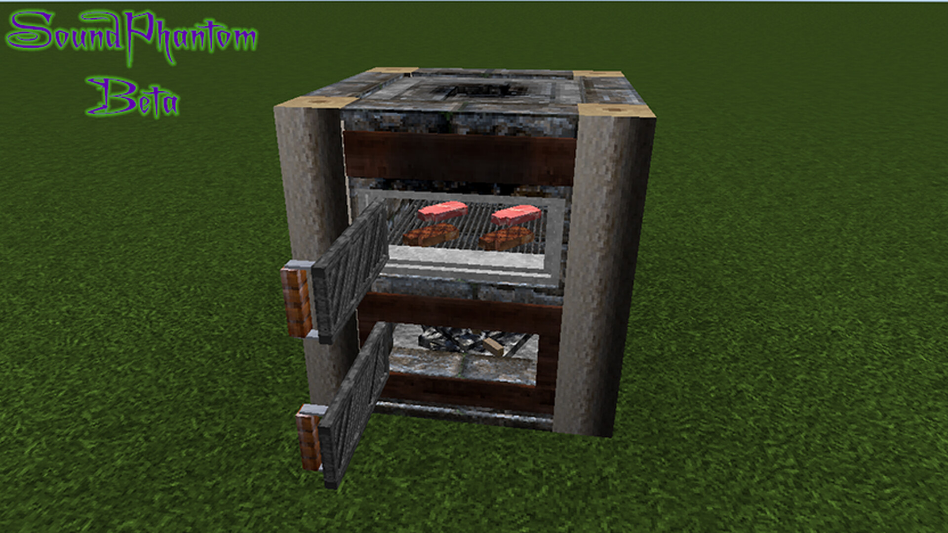SoundPhantom's 128x 3-D Smoker Minecraft Texture Pack