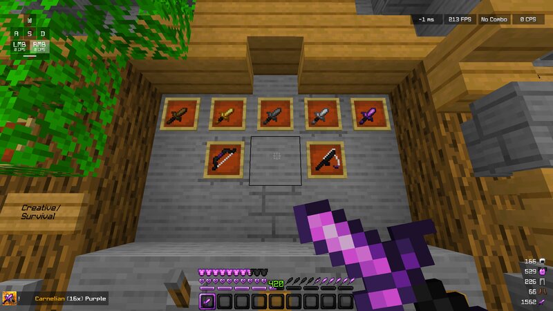 Carnelian 16x | Recolors! Minecraft Texture Pack