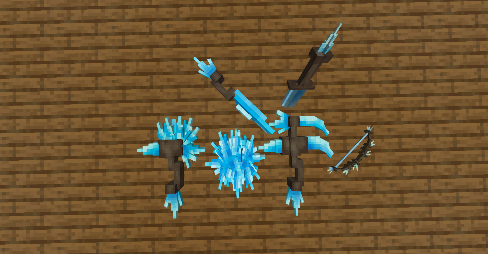 Pashjn's 3D Frost Tools Pack [Free Download] Minecraft Texture Pack