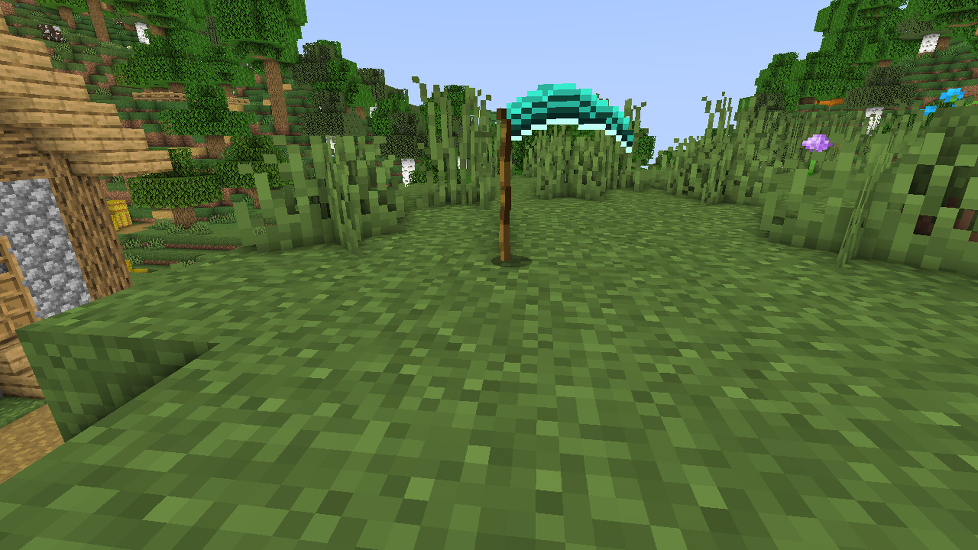 Scythes in Minecraft Minecraft Texture Pack