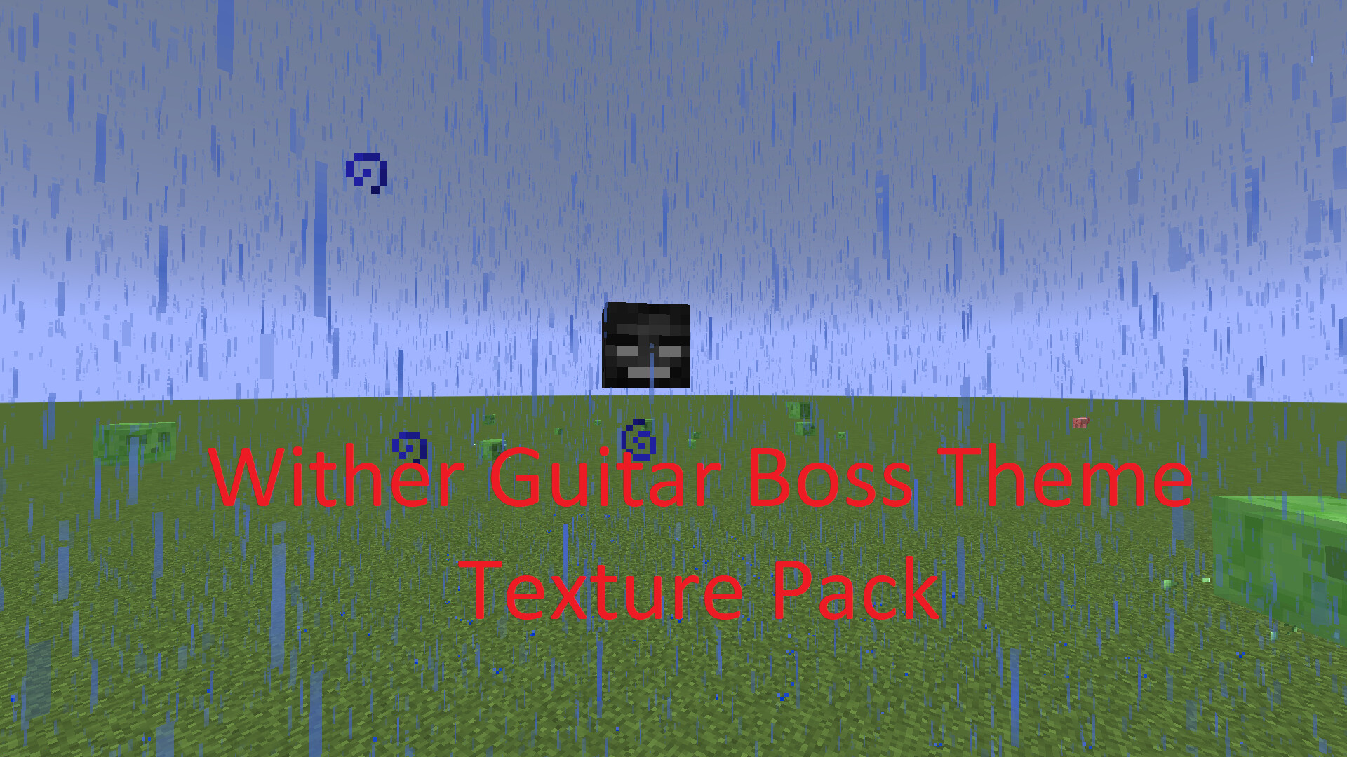 Wither Guitar Boss Theme Minecraft Texture Pack