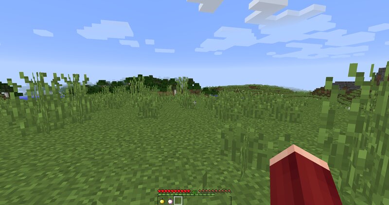 Transparent HUD 1.8.x Minecraft Texture Pack