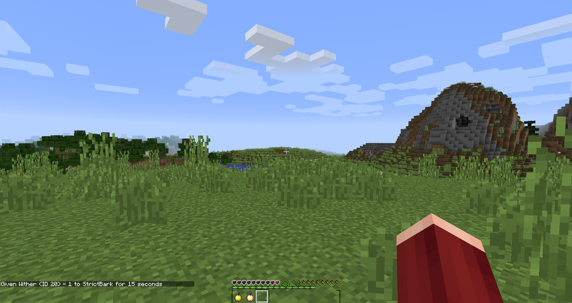 Transparent HUD 1.8.x Minecraft Texture Pack