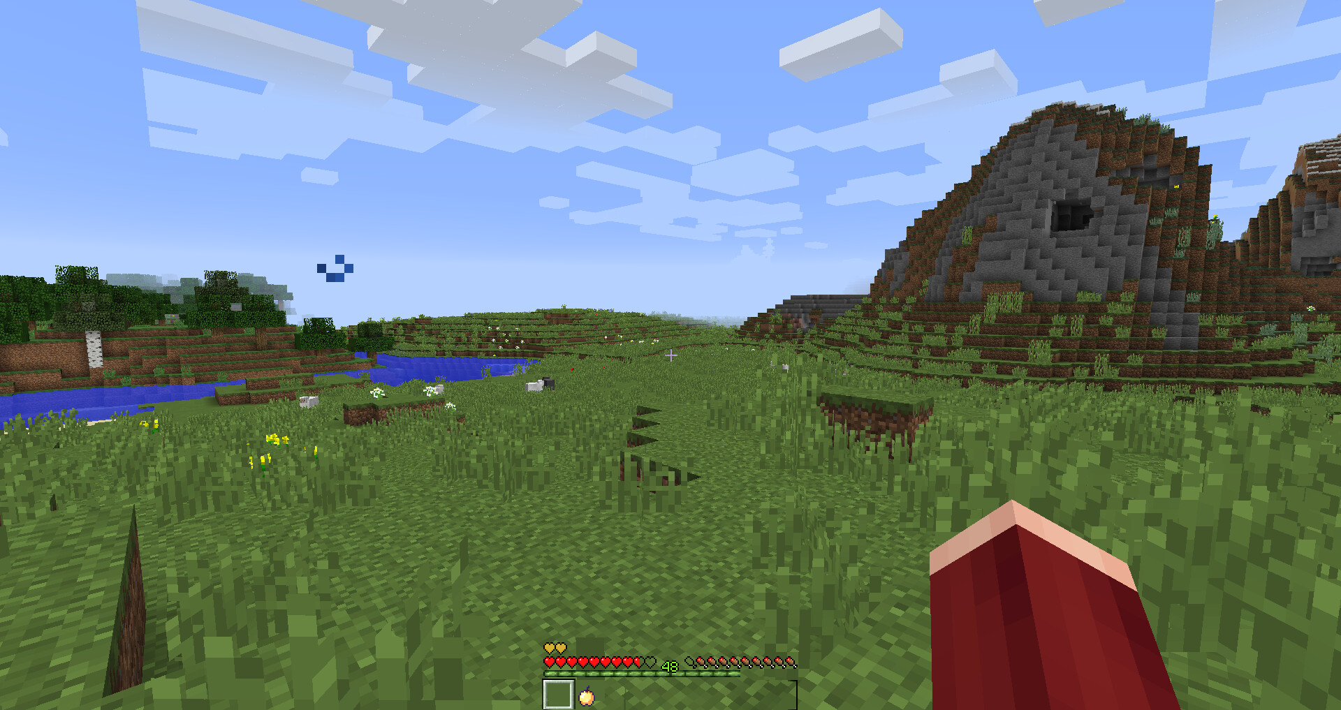 Transparent HUD 1.8.x Minecraft Texture Pack