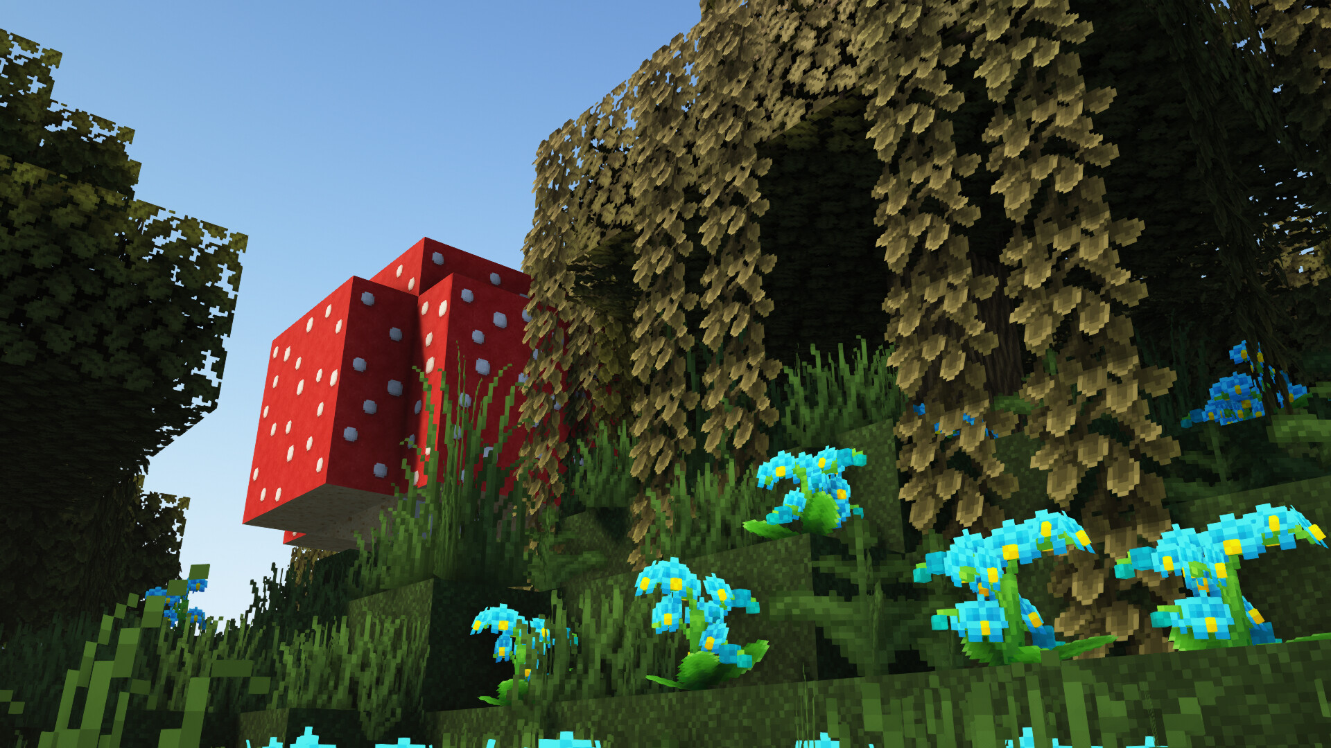 Better vines 3D Minecraft Texture Pack