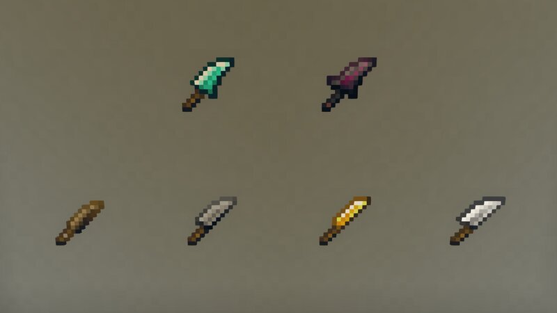 Anomaliss knives 1.16.x- 1.19.x Minecraft Texture Pack