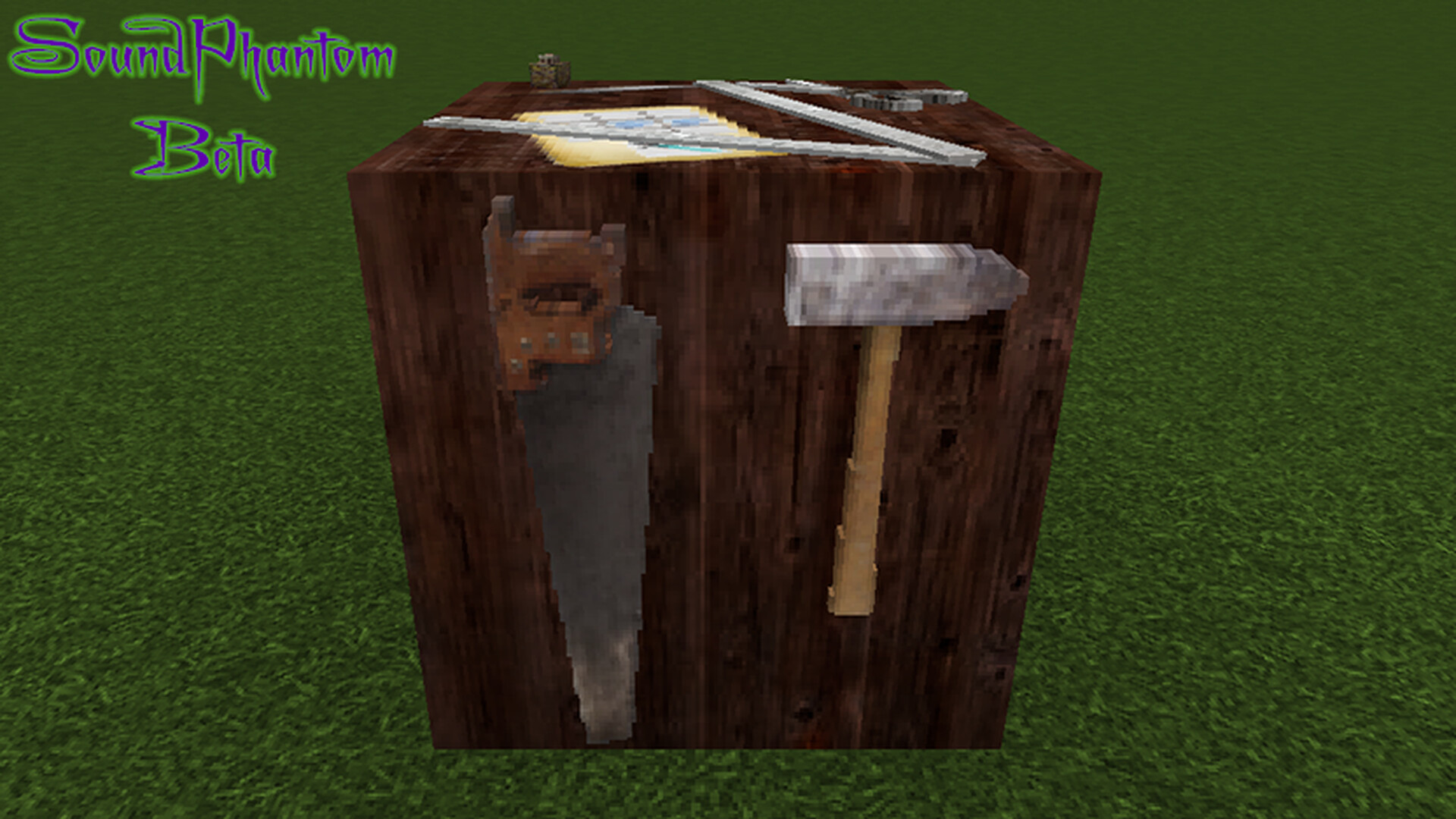 SoundPhantom's 128x 3-D Crafting Table Minecraft Texture Pack