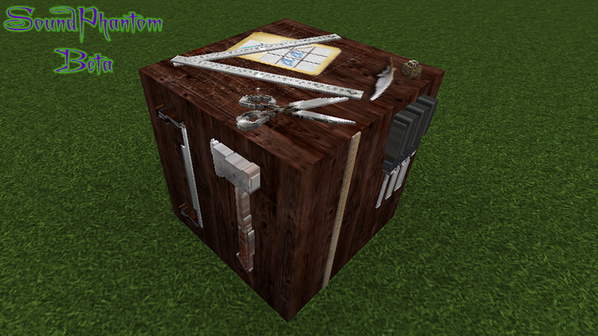 SoundPhantom's 128x 3-D Crafting Table Minecraft Texture Pack