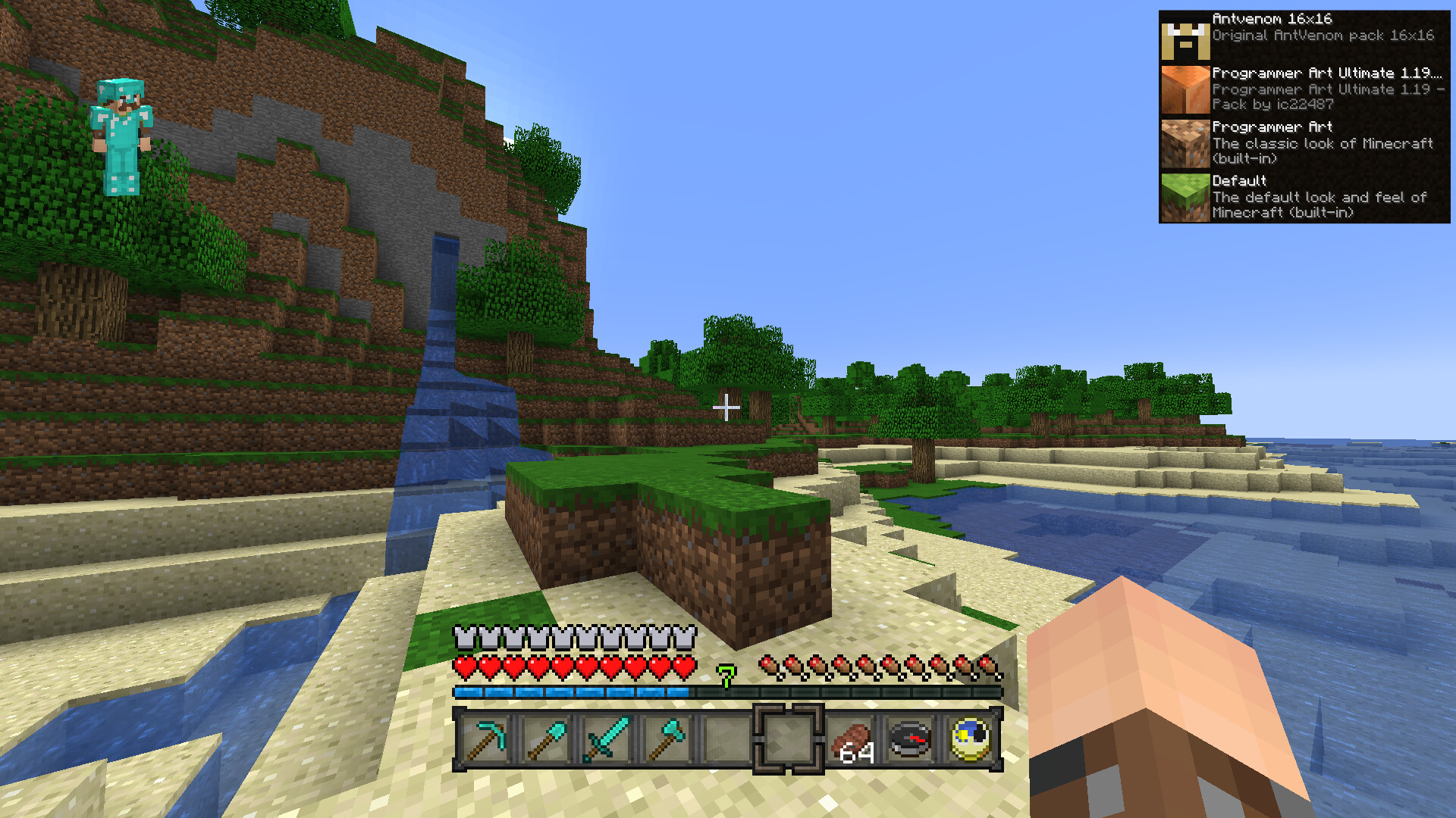 Original AntVenom pack 16x16 (1.19+) Minecraft Texture Pack