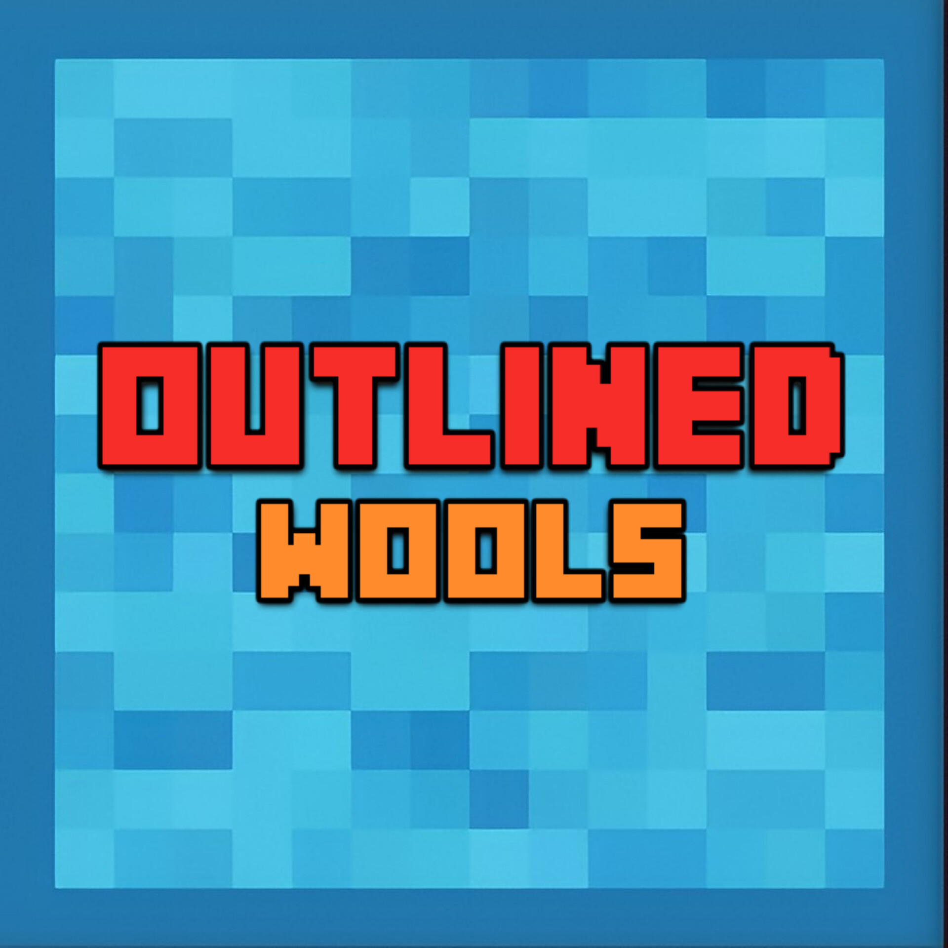 Outlined Wools Minecraft Texture Pack