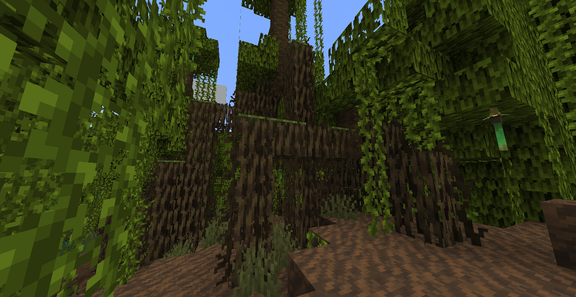 Bushy roots Minecraft Texture Pack