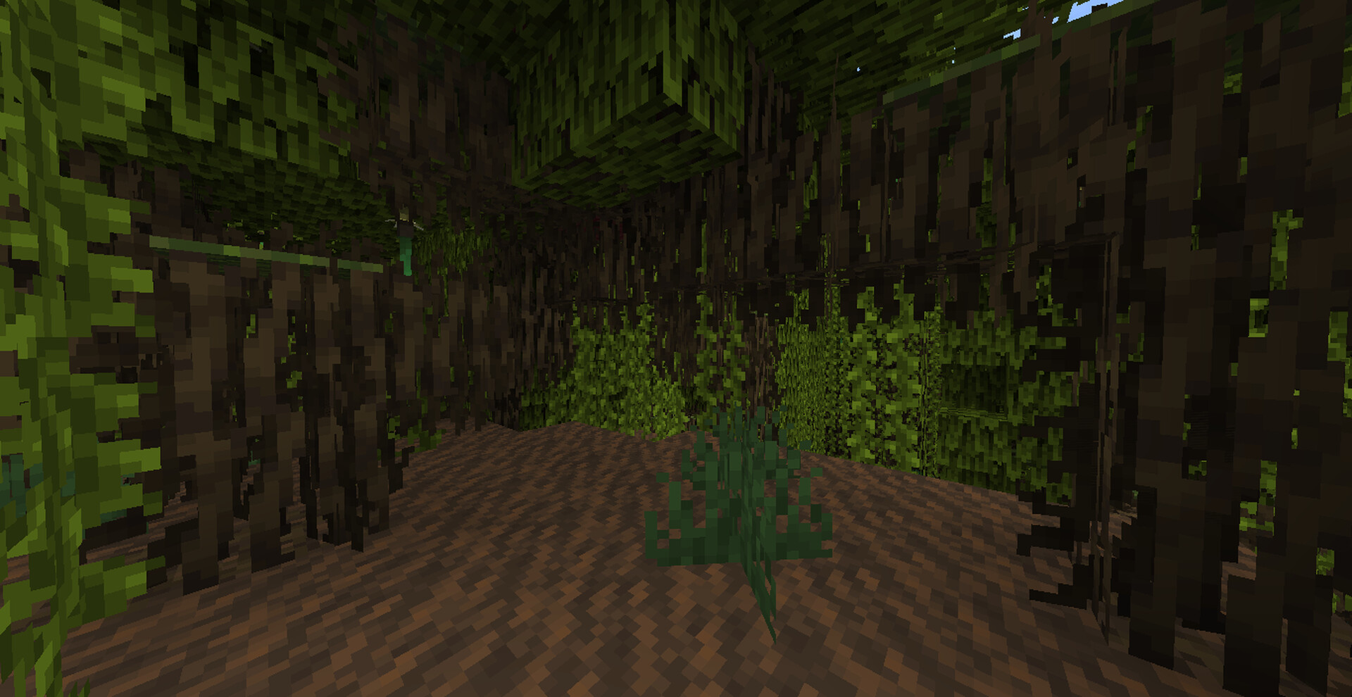 Bushy roots Minecraft Texture Pack