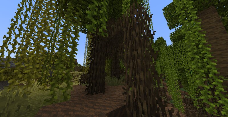 Bushy roots Minecraft Texture Pack