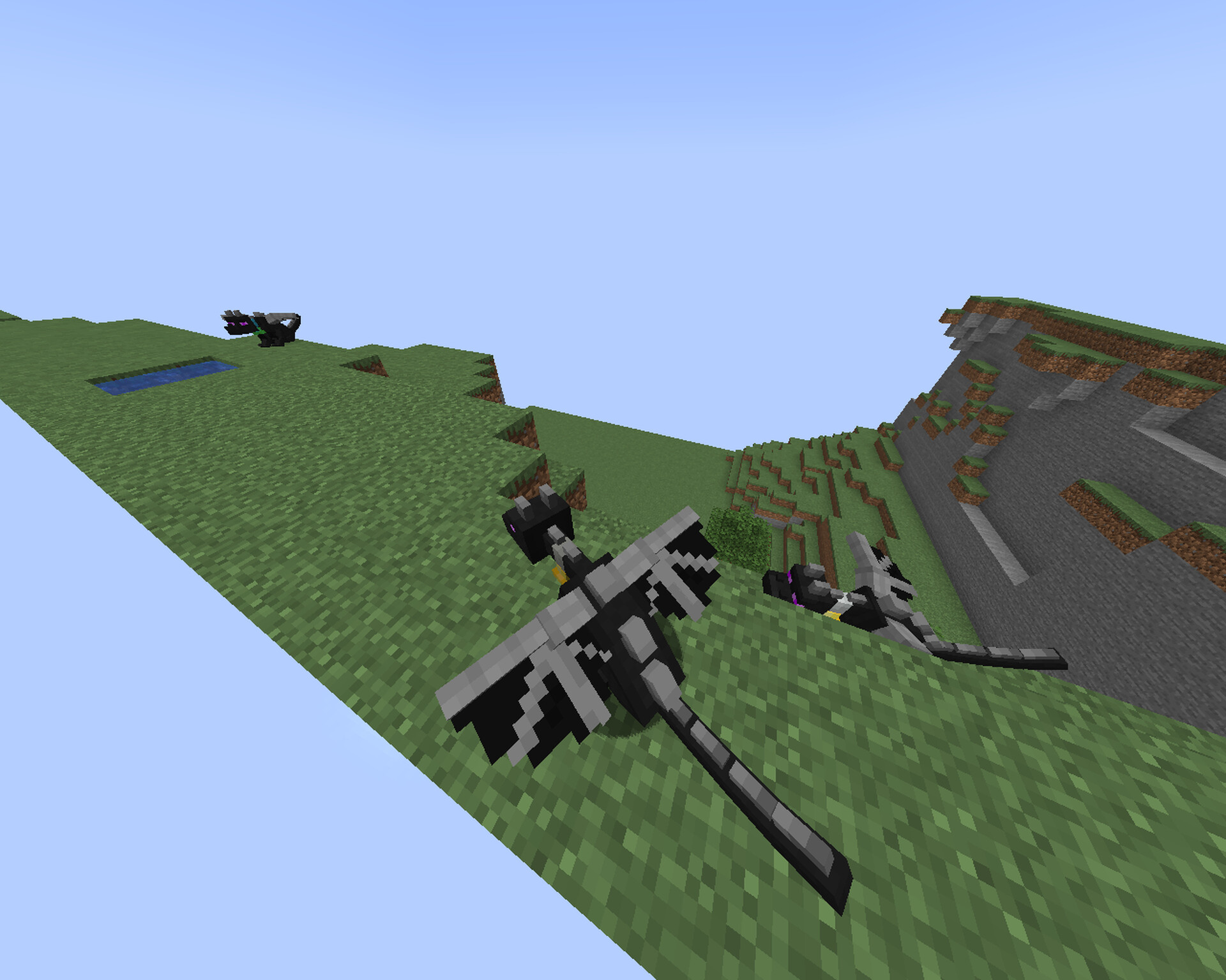 Baby Ender Wolf v1.1 [OptiFine] Minecraft Texture Pack