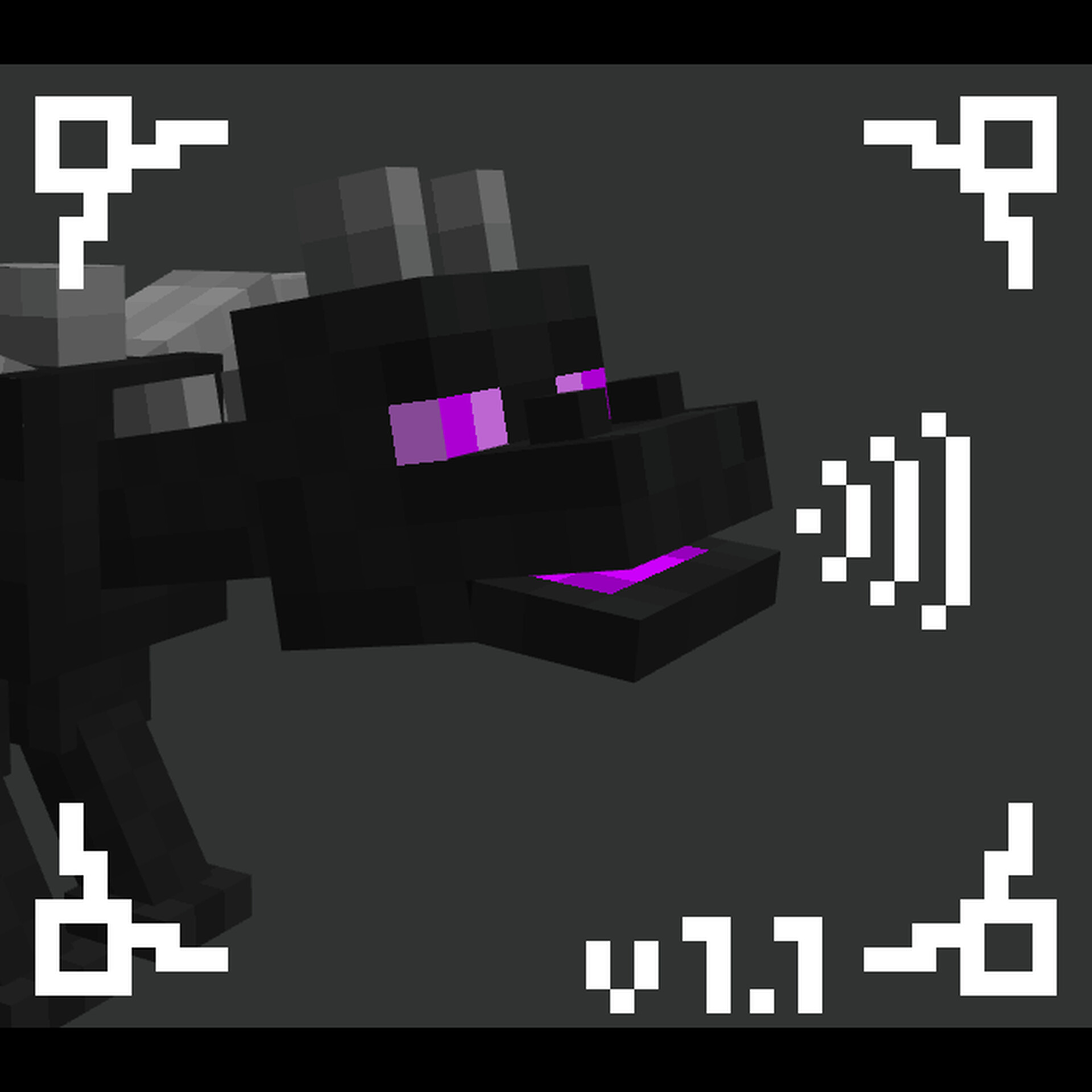 Baby Ender Wolf v1.1 [OptiFine] Minecraft Texture Pack