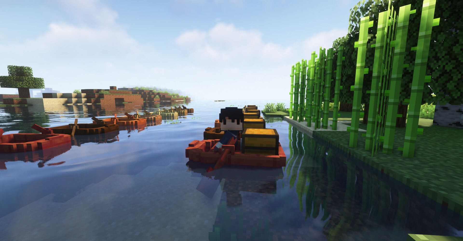 Better Vanilla Boats 1.19 Minecraft Texture Pack