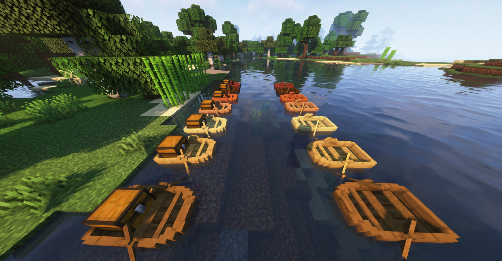 Better Vanilla Boats 1.19 Minecraft Texture Pack